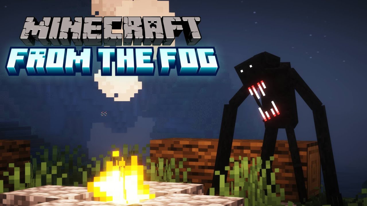 Going Camping in Horror Minecraft | From the Fog LIVE - YouTube