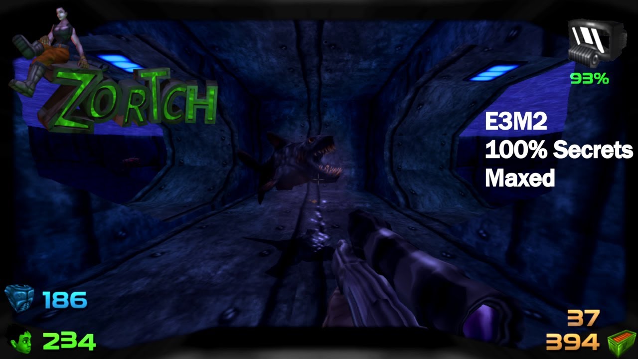 Zortch - E3M2 (Maxed, 100% Secrets) - YouTube