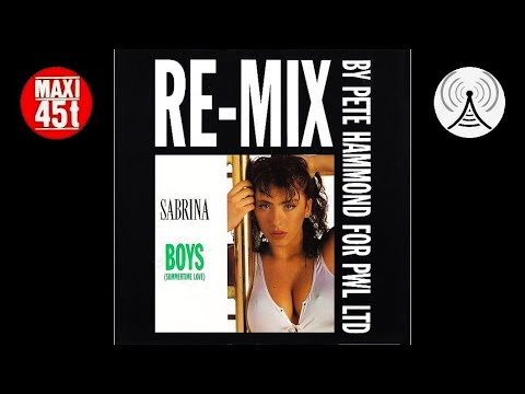 Sabrina - Boys (summertime love) (Maxi single - 1988) - YouTube