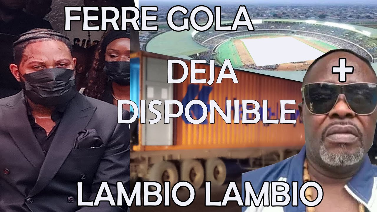 LAMBIO LAMBIO ATIKI BISO, FERRE DEJA BA CONTENAIRE YA BA INSTRUMENT NA ...