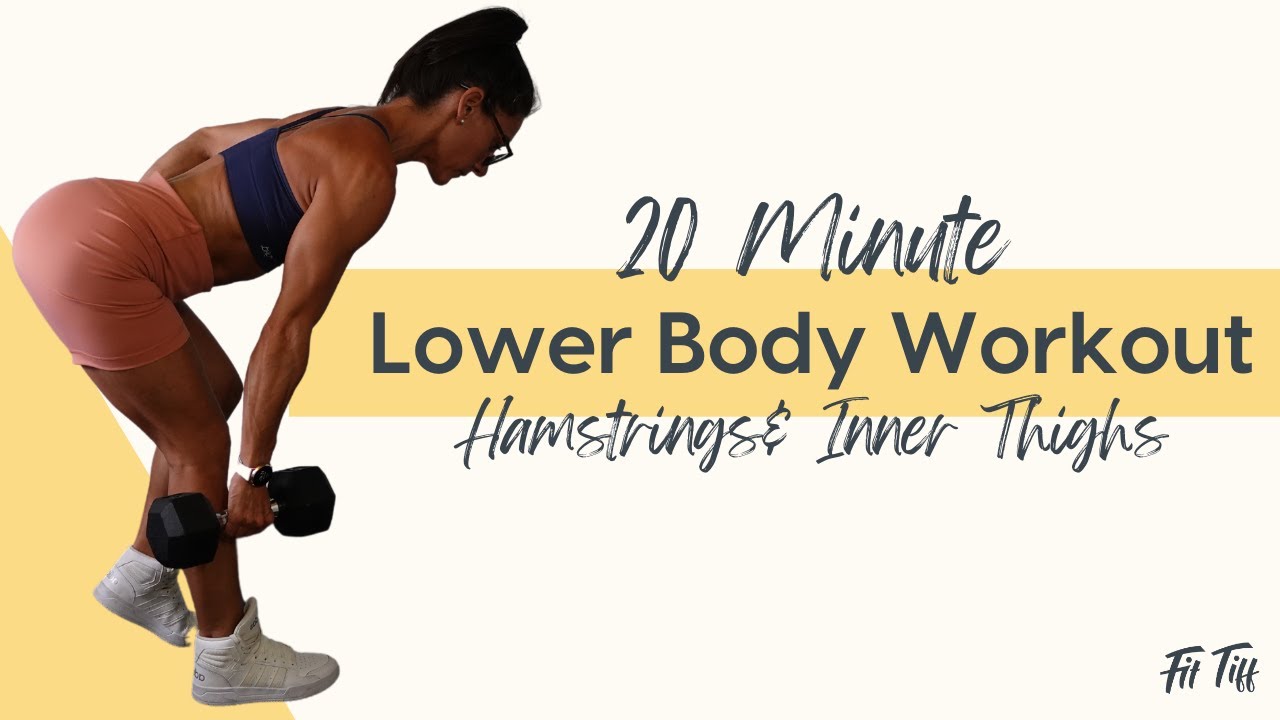 20-Minute Dumbbell Leg Day Workout: Strengthen Your Inner Thighs and ...