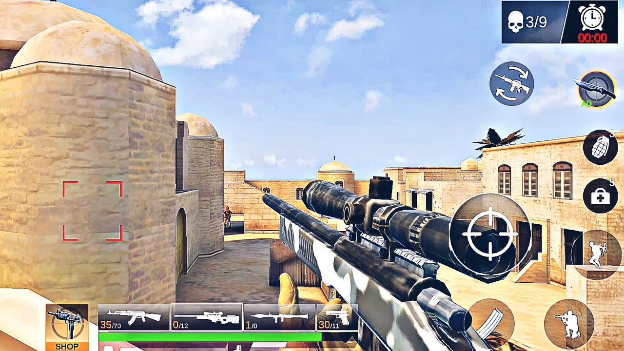 Amazing fight with intruders using real guns | A fierce battle took ...
