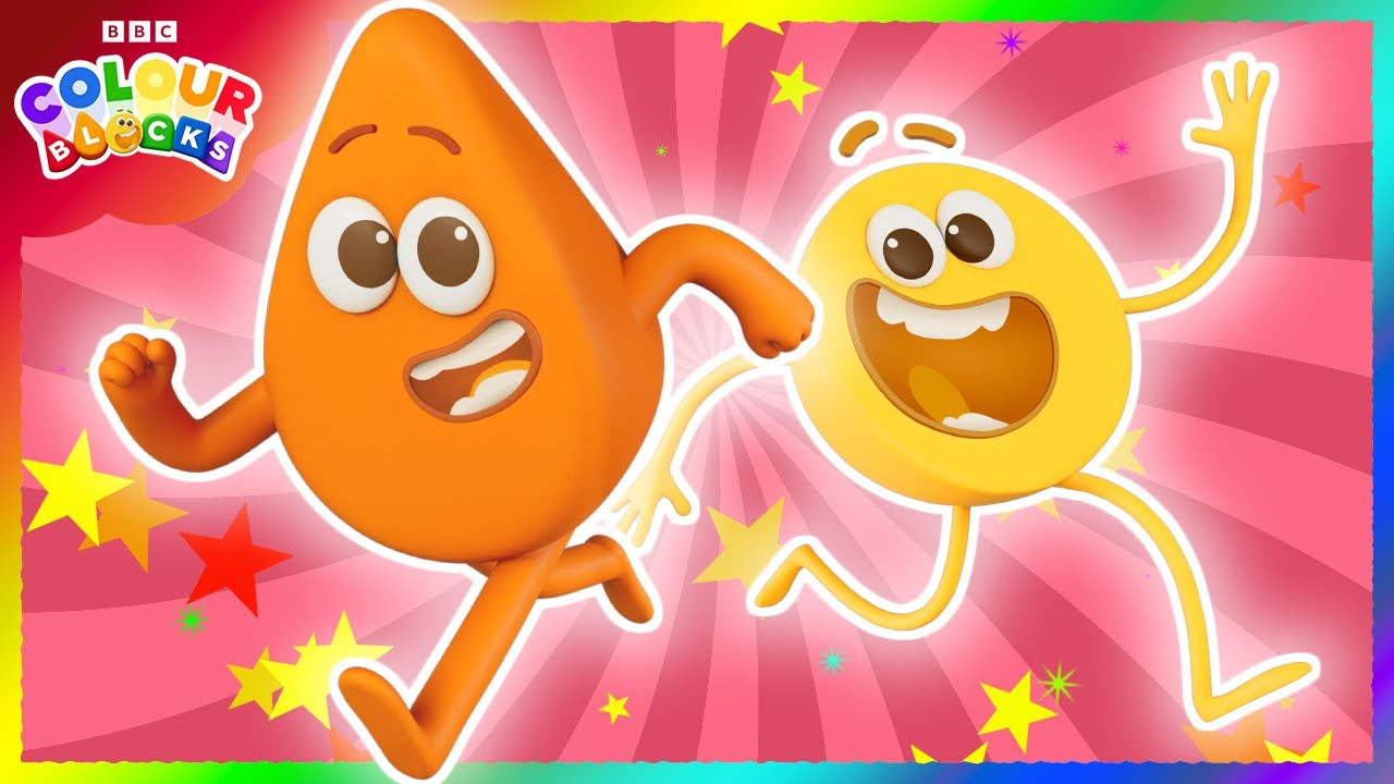 Dance with Orange! 💃🍊 | Kids Learn Colours with Colourblocks - YouTube