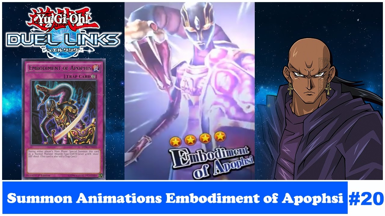 Yu-Gi-Oh! Duel Links [Summon Animations Embodiment of Apophis] #20 ...