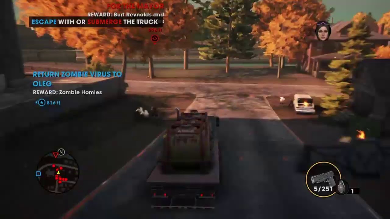 Saints row the third Remastered Zombie Attack - YouTube