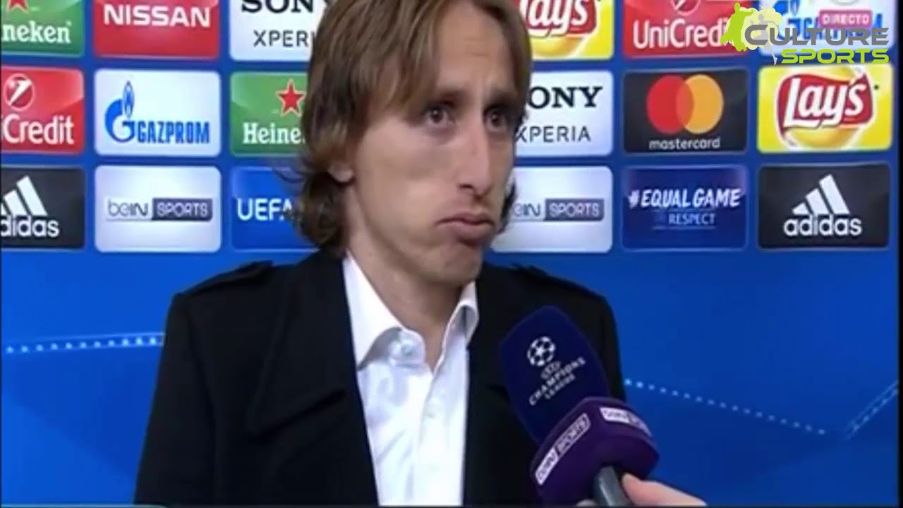 Real Madrid vs PSG 3-1| Luka Modric Post Match Interview 2018 HD - YouTube