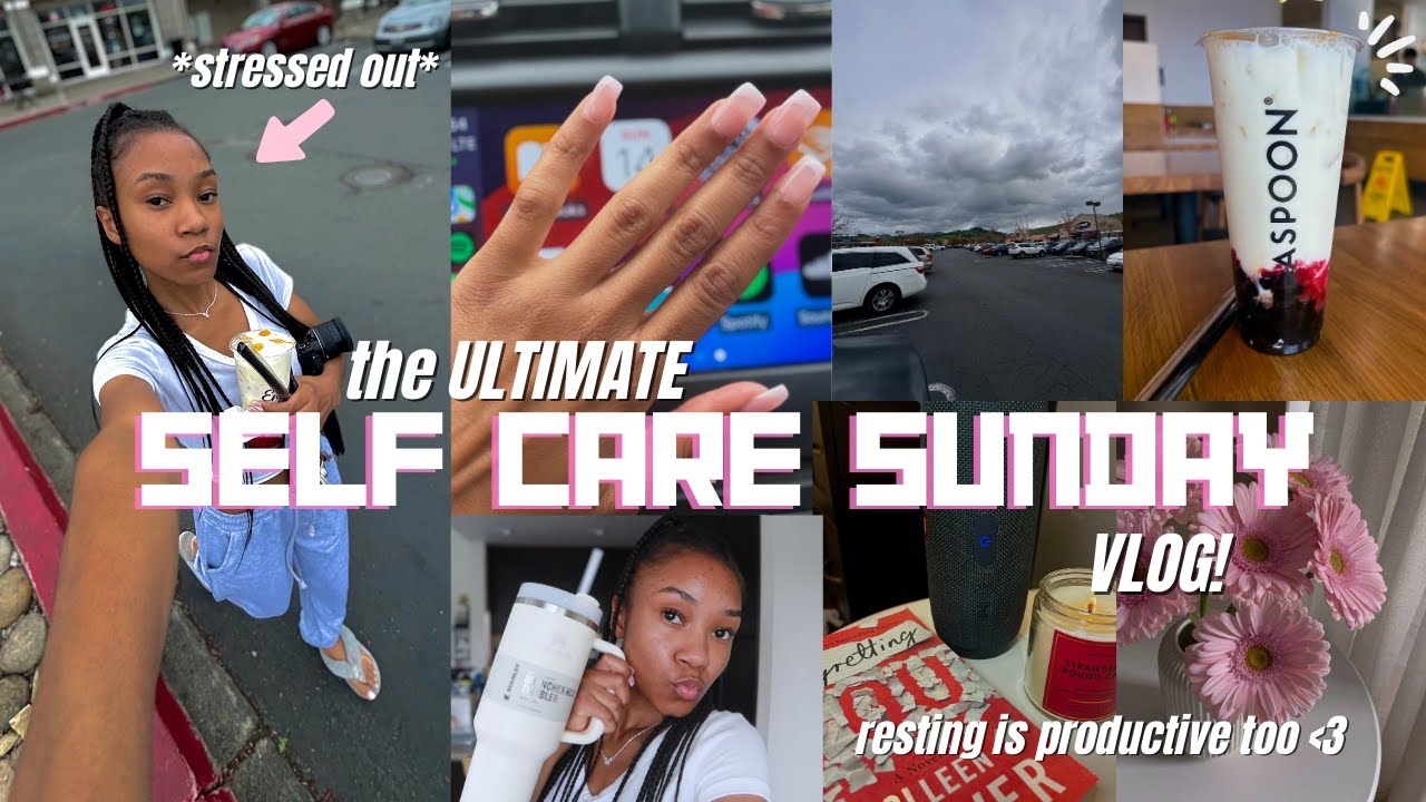 The ULTIMATE Self Care Sunday!🌻 Girly Maintenance, Sunday Reset, FIRST ...