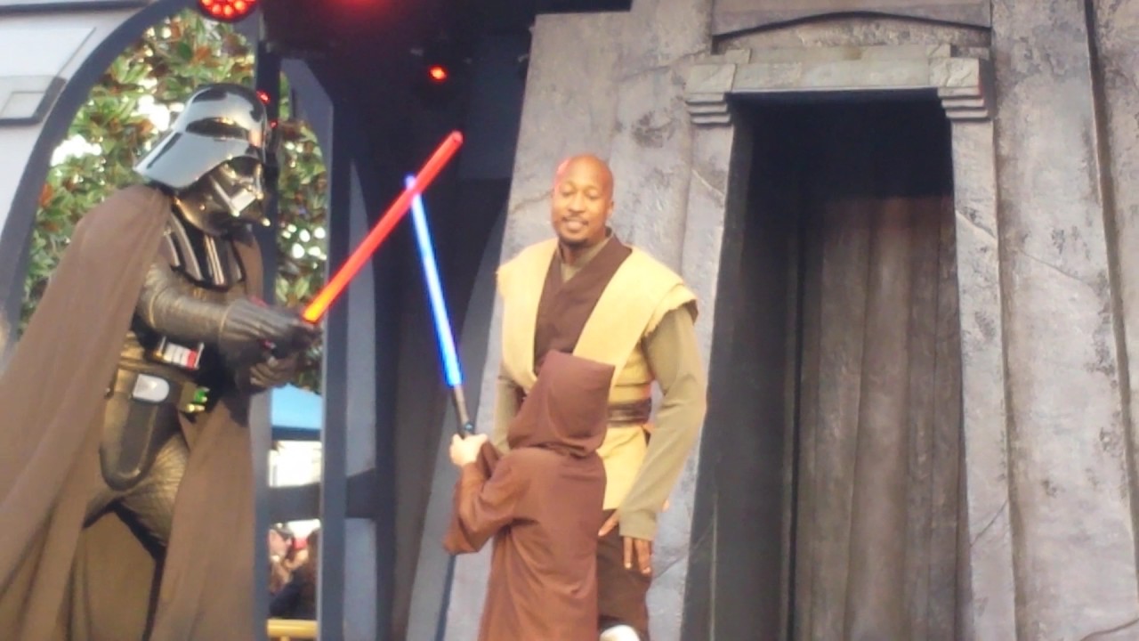 Gabe fighting Darth Vader - YouTube