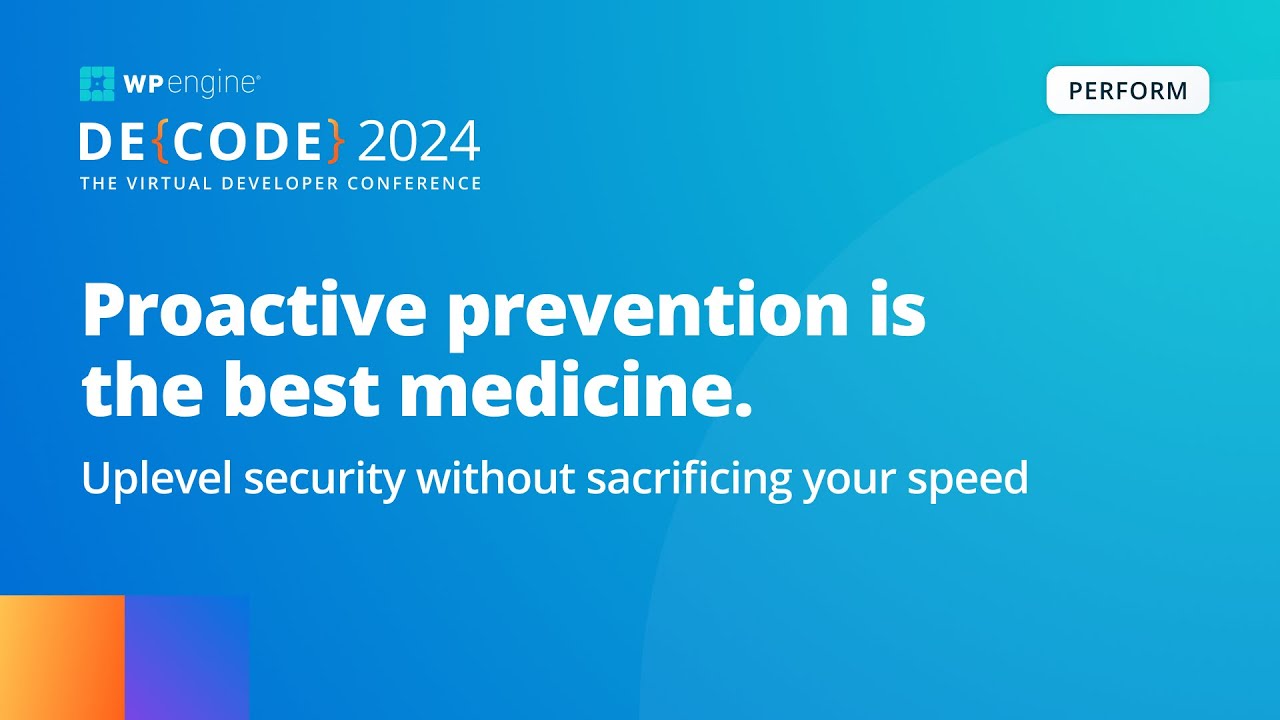 Proactive prevention is the best medicine. Uplevel security without ...
