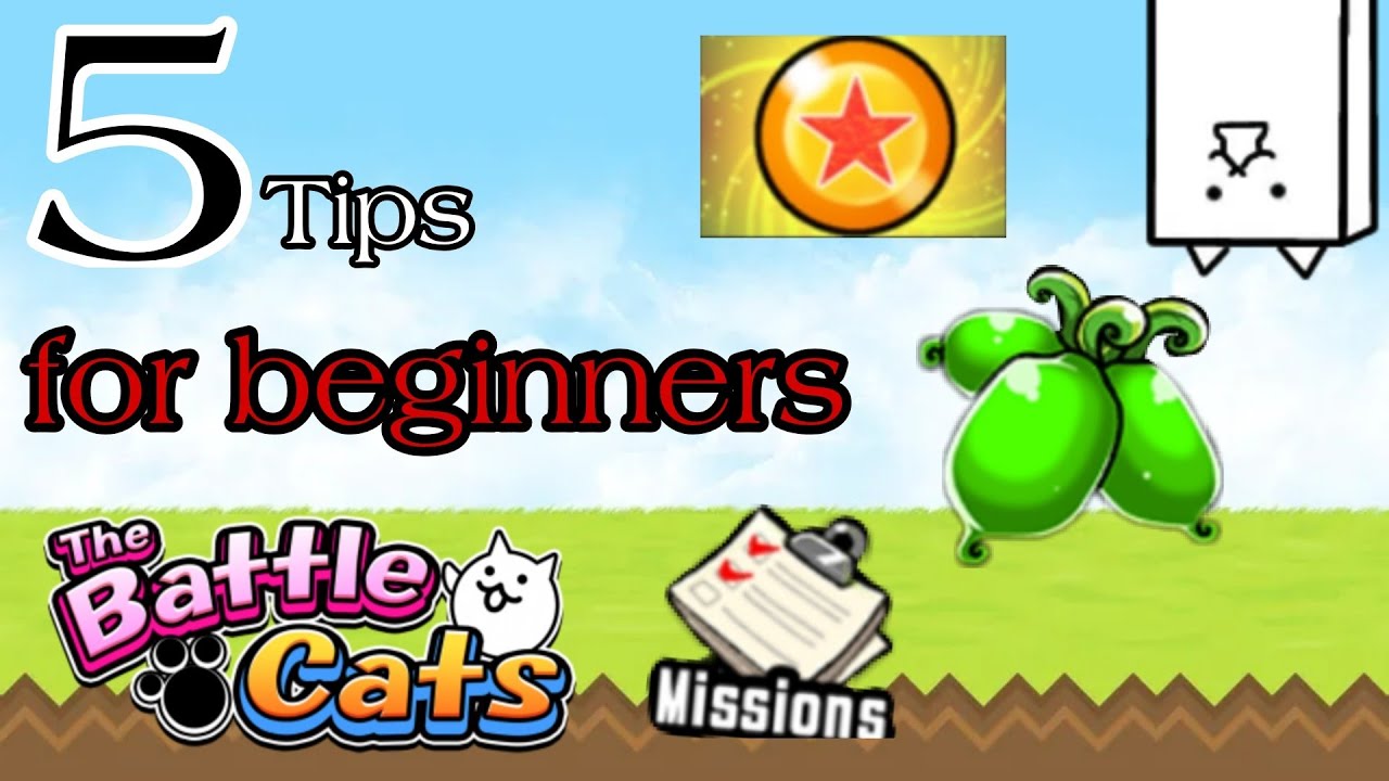 The Battle Cats - 5 Tips for beginners - YouTube
