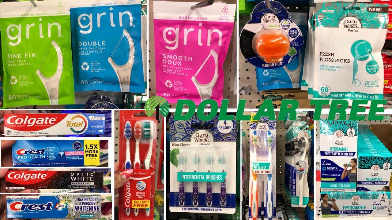 Dollar Tree Name BRAND Dental Hygiene On A BUDGET New ORAL CARE ...