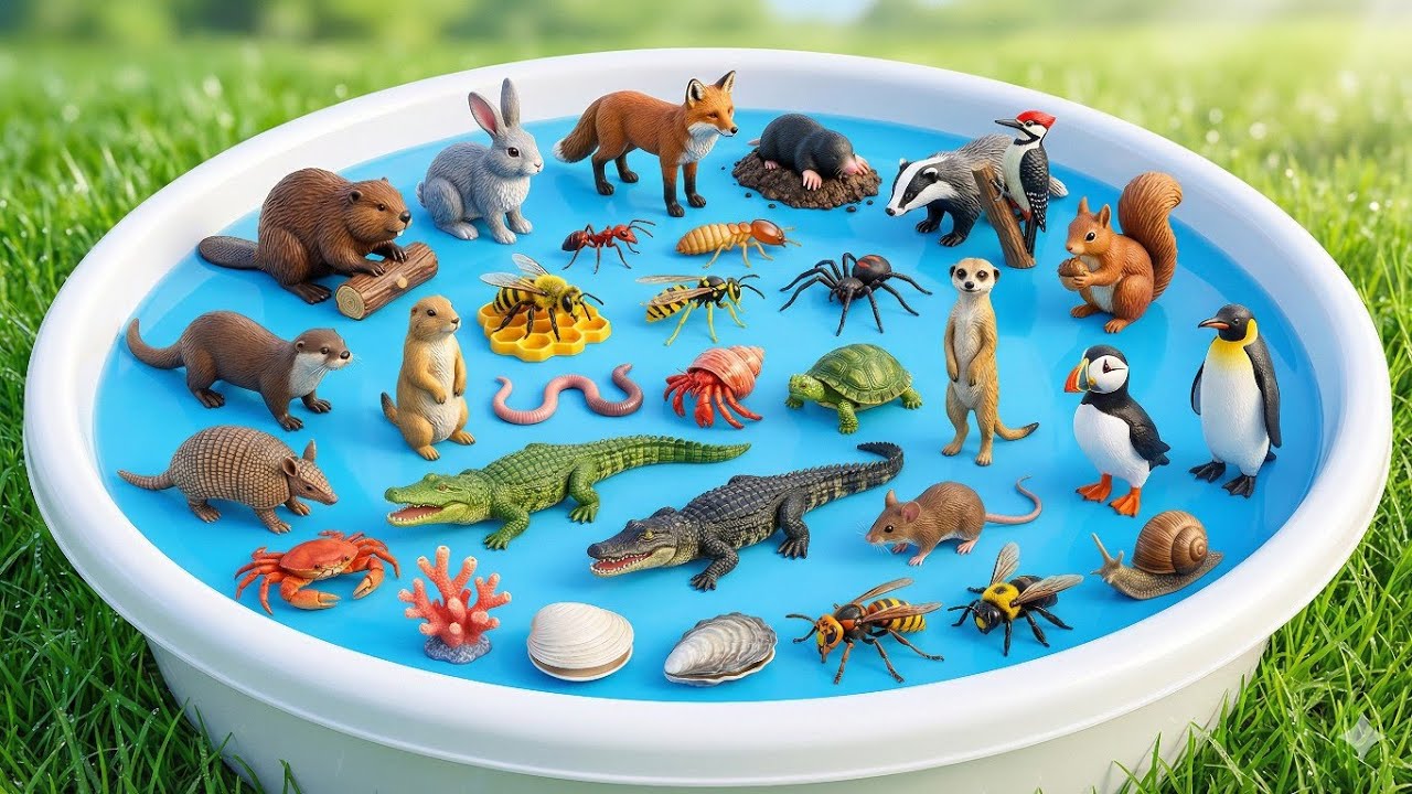 Amazing animals for kids | Animals Name for babies | Toys & Real ...