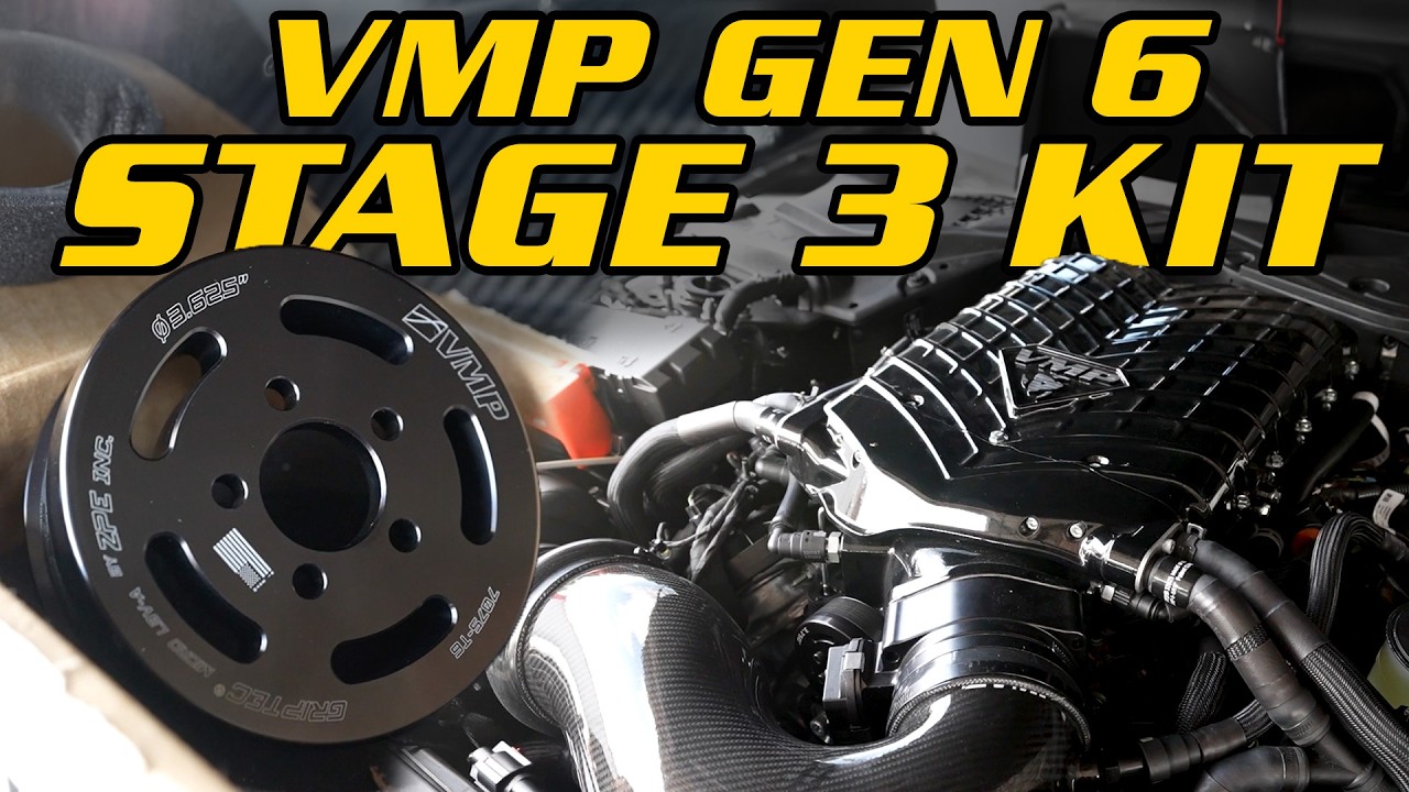 Introducing the VMP Gen 6 Stage 3 Supercharger Kit for your 2024 ...
