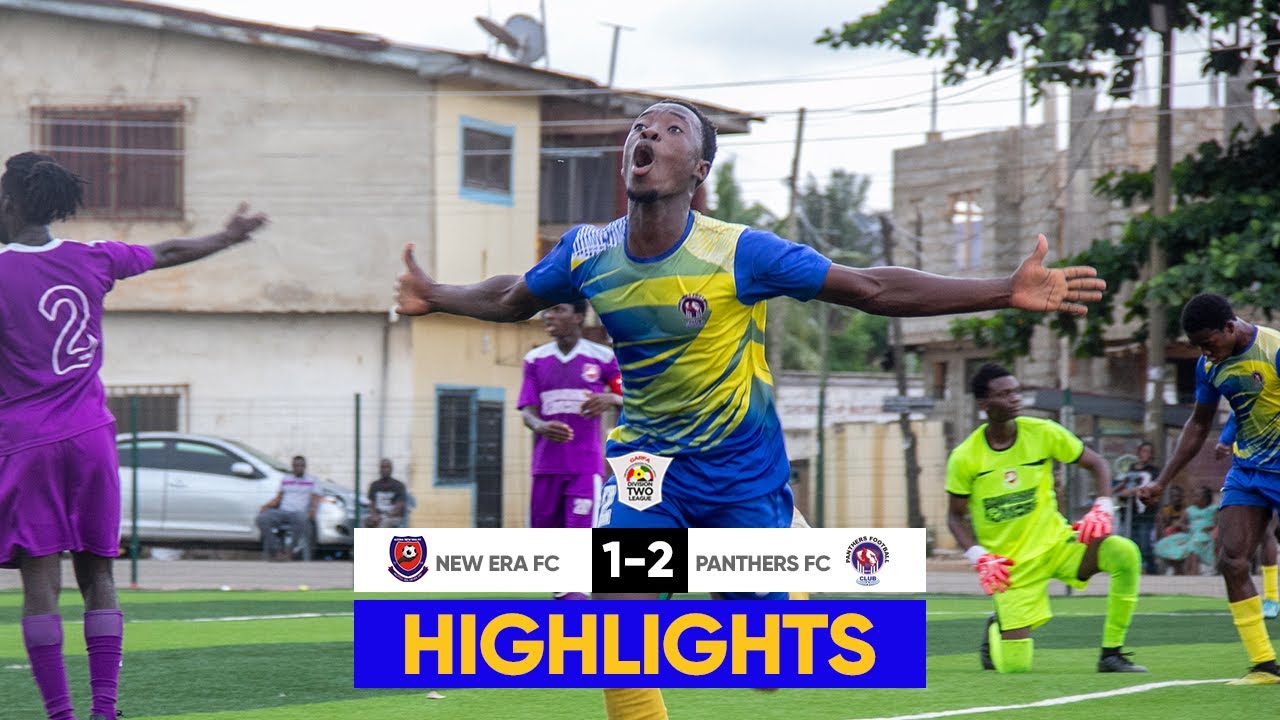 ACCRA NEW ERA VS PANTHERS FC HIGHLIGHTS - YouTube