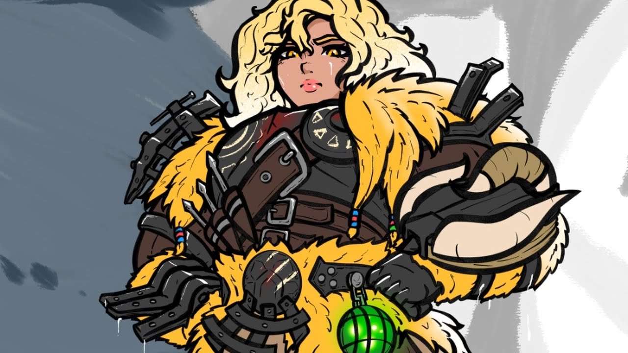 Strong Muscle Hunter Girl | Monster Hunter Wilds Comic Dub - YouTube