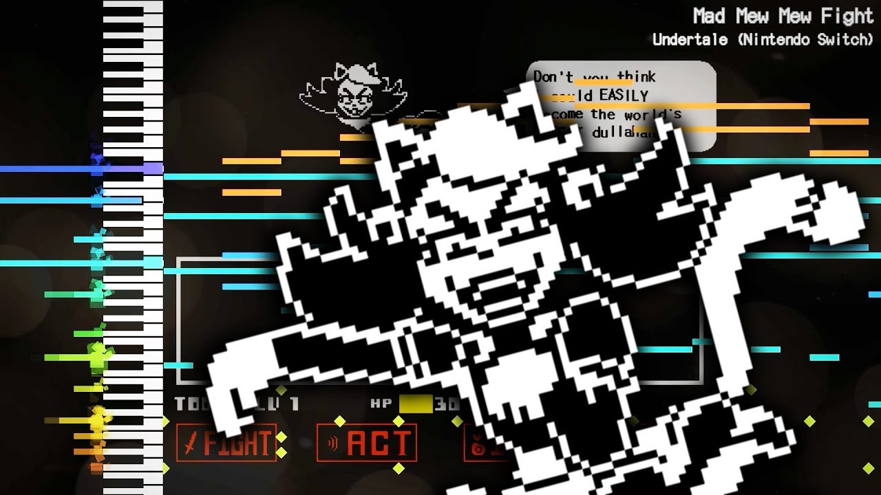 Mad Mew Mew | Undertale (Nintendo Switch) | MIDI Remaster - YouTube