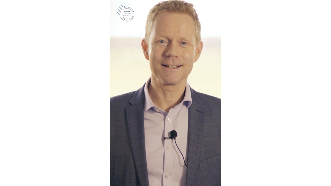 75 Jahre Dorfner Gruppe: Vielen Dank für Ihre Glückwünsche - YouTube