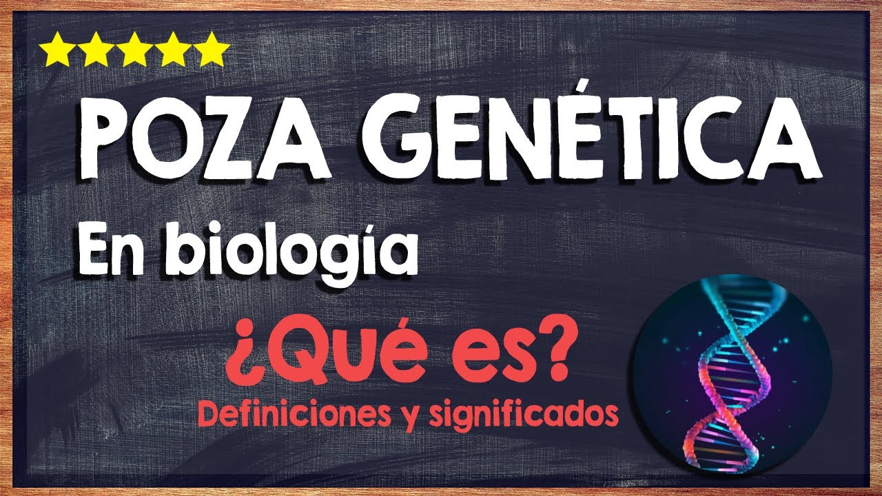 🙏 ¿Qué es una poza genética en biología? - Variabilidad genética 🙏 ...