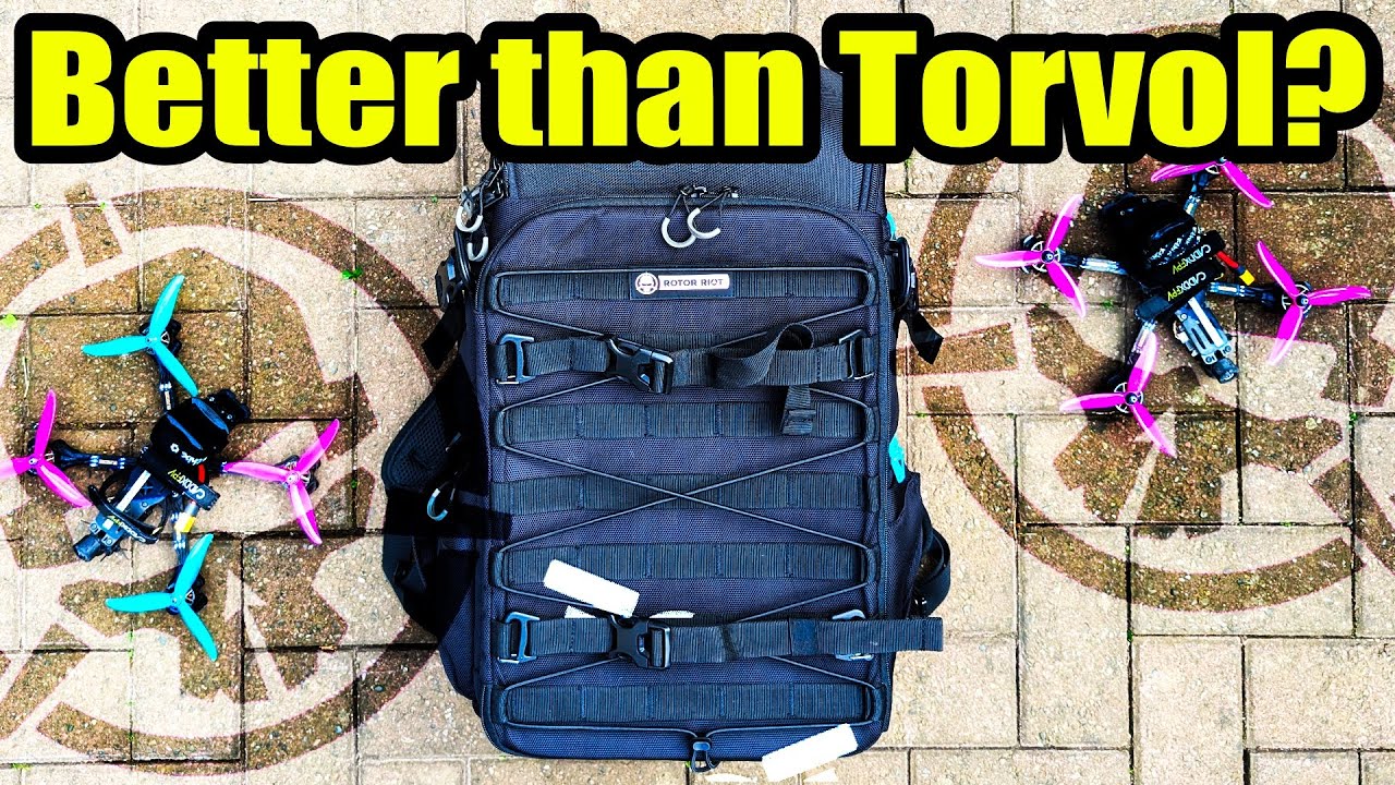 Rotor Riot FPV Backpack V2 - Better than a Torvol? - YouTube