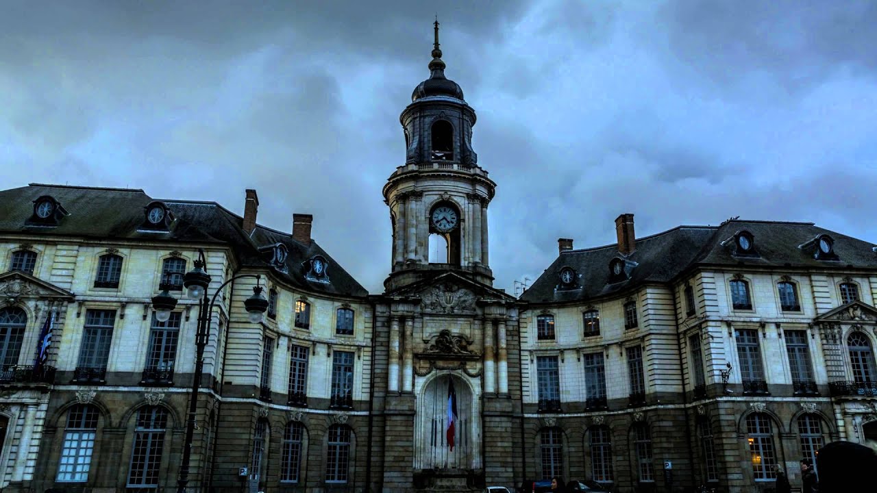 [4K] Hyperlapse - Mairie de Rennes - YouTube