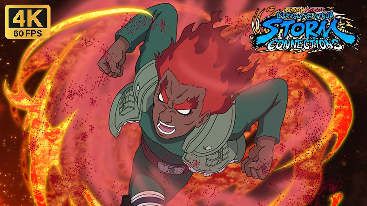 Might Guy's Eight Gates Formation | Naruto Storm Connections | Naruto ...