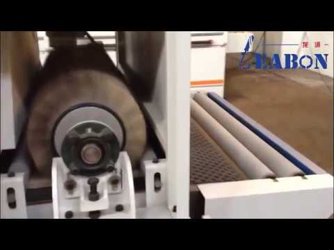 SDQ13-PPLLL light duty profile sanding machine - YouTube
