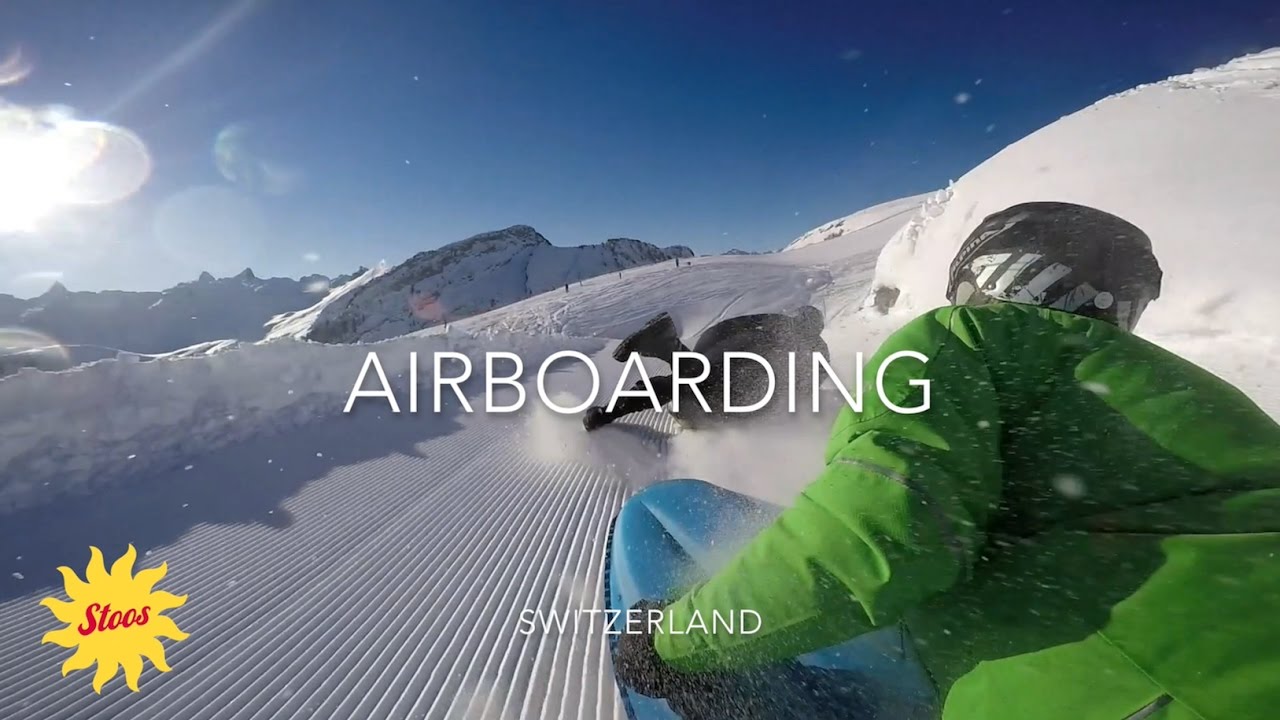 Airboarding Stoos Winter 2017 - YouTube
