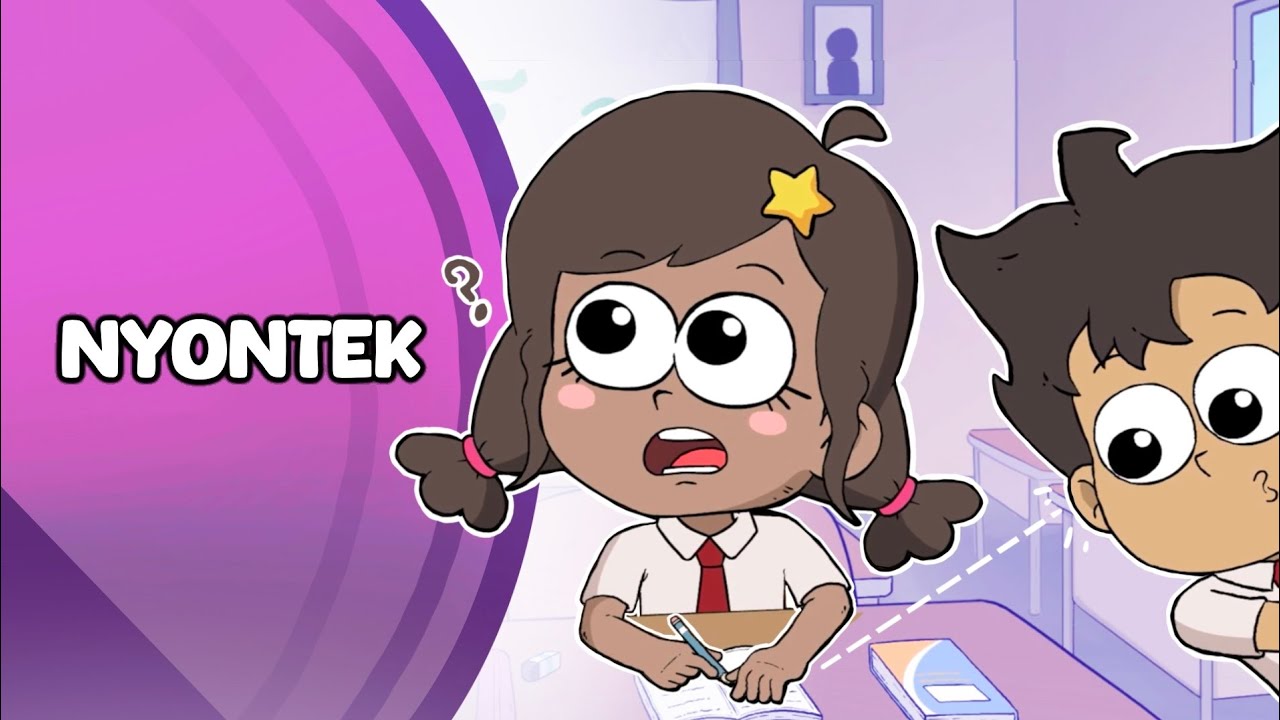 E9 Menyontek - Animasi Lucu Si Kecil Amara - YouTube