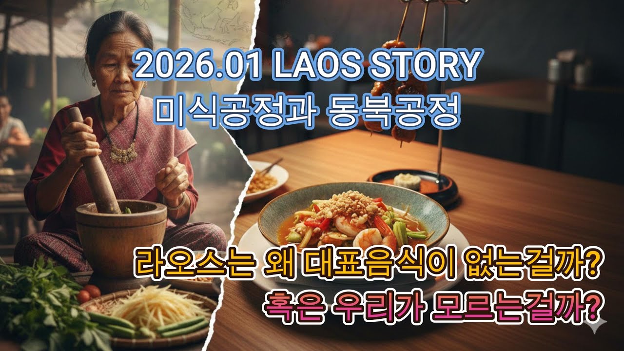 2026.01 . LAOS STORY 미식공정과 동북공정 - YouTube