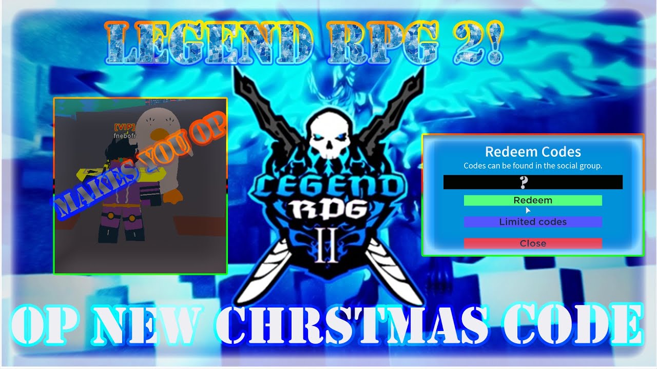 Legend RPG 2! NEW Xmas Codes 2020(12 hours gold) - YouTube