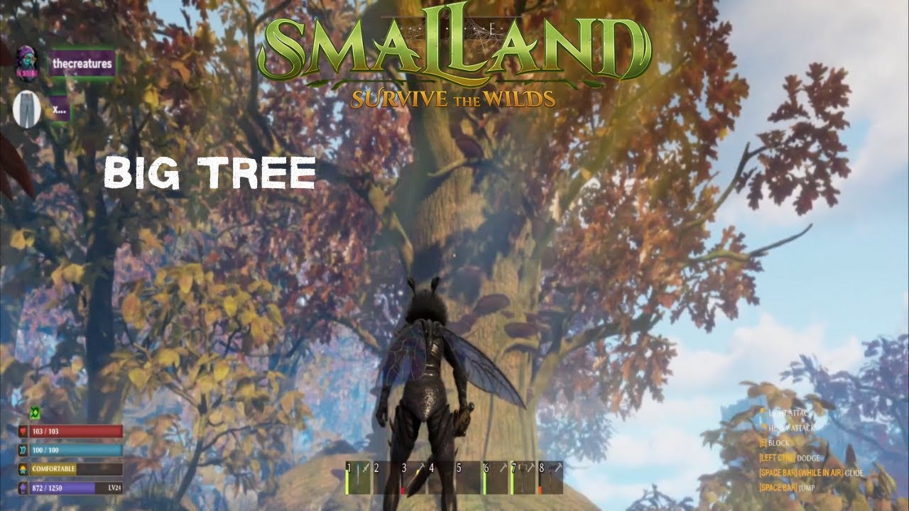 Smalland Survive the Wilds - Big Tree #smallandsurvivethewilds - YouTube