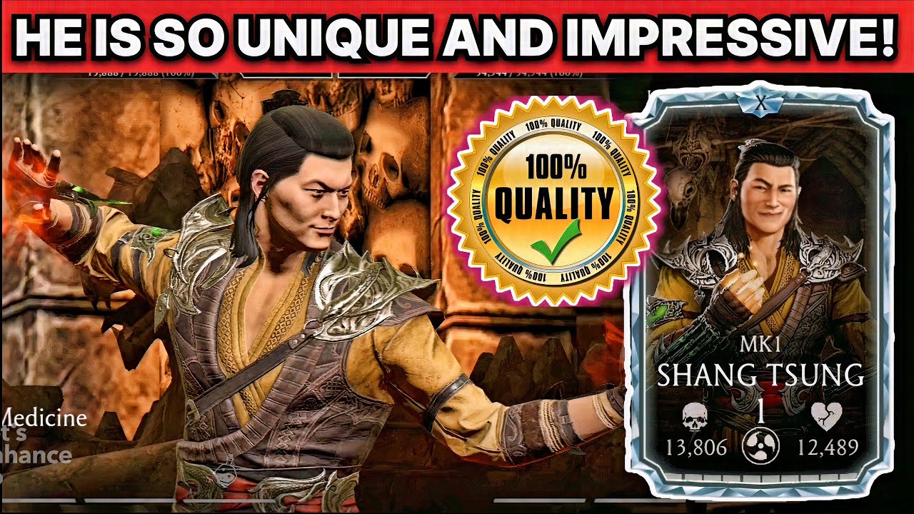 Mk1 Shang Tsung is Great! | Mk Mobile Mk1 Shang Tsung Gameplay - YouTube