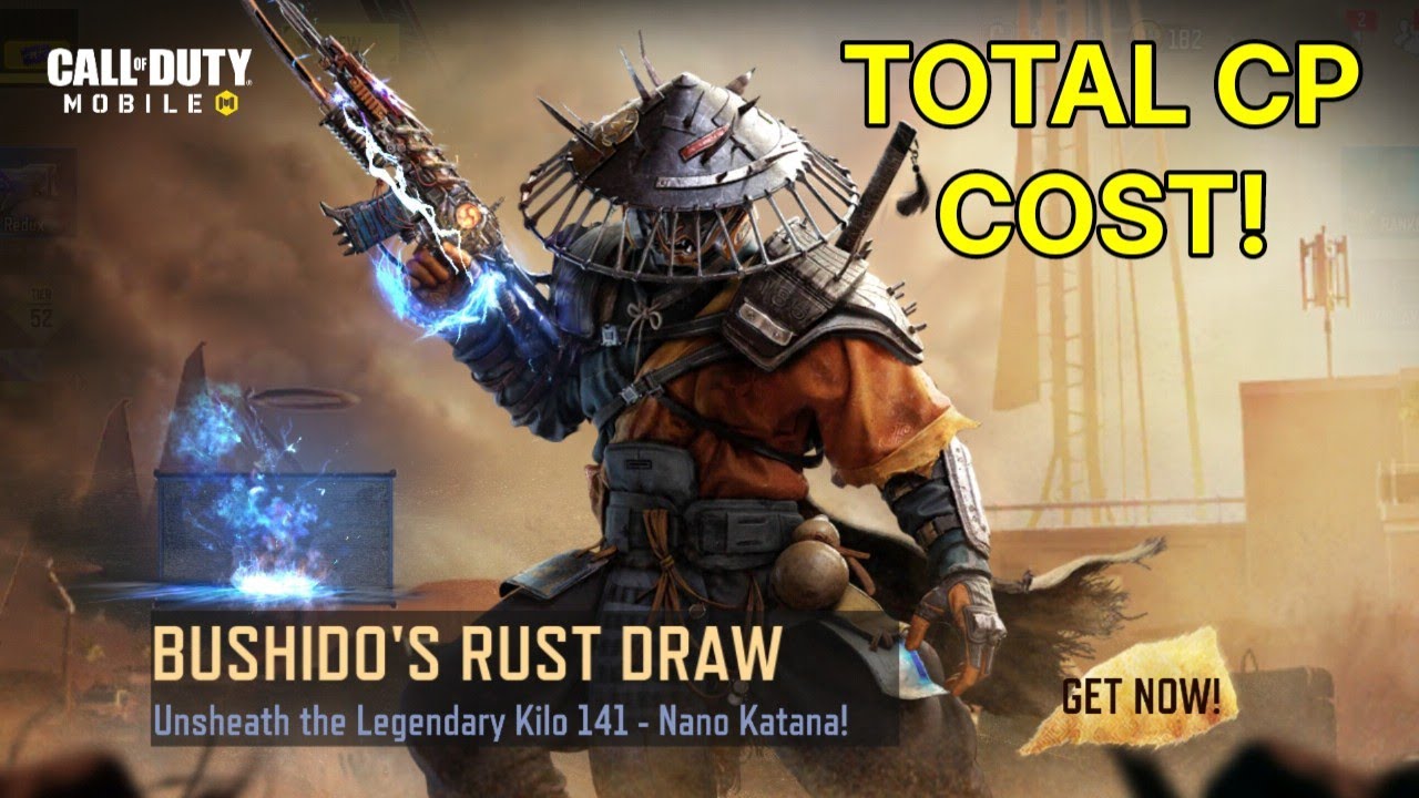 LEGENDARY KILO 141 - NANO KATANA | BUSHIDO'S RUST DRAW - YouTube