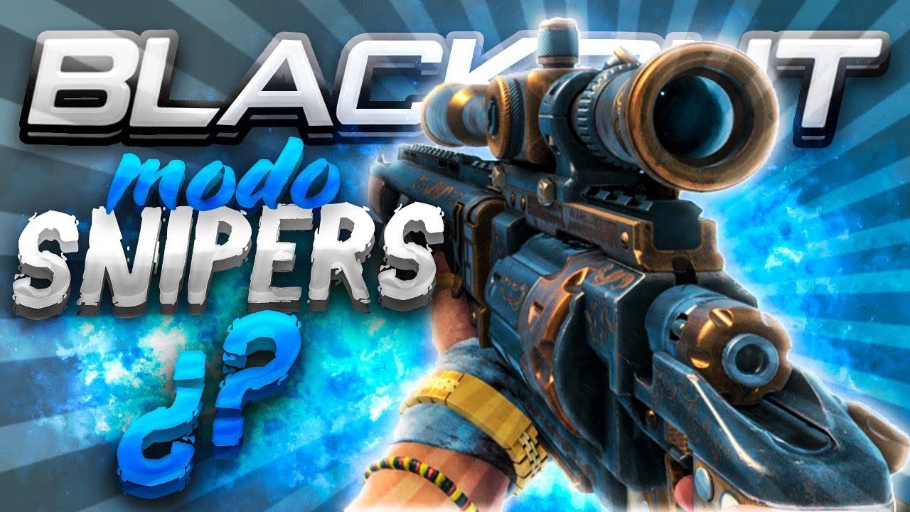 ASI ES EL NUEVO MODO "SOLO SNIPERS" DE BLACK OPS 4 BLACKOUT - YouTube