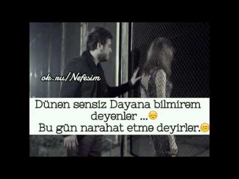 Məni elə bil tanımırsan