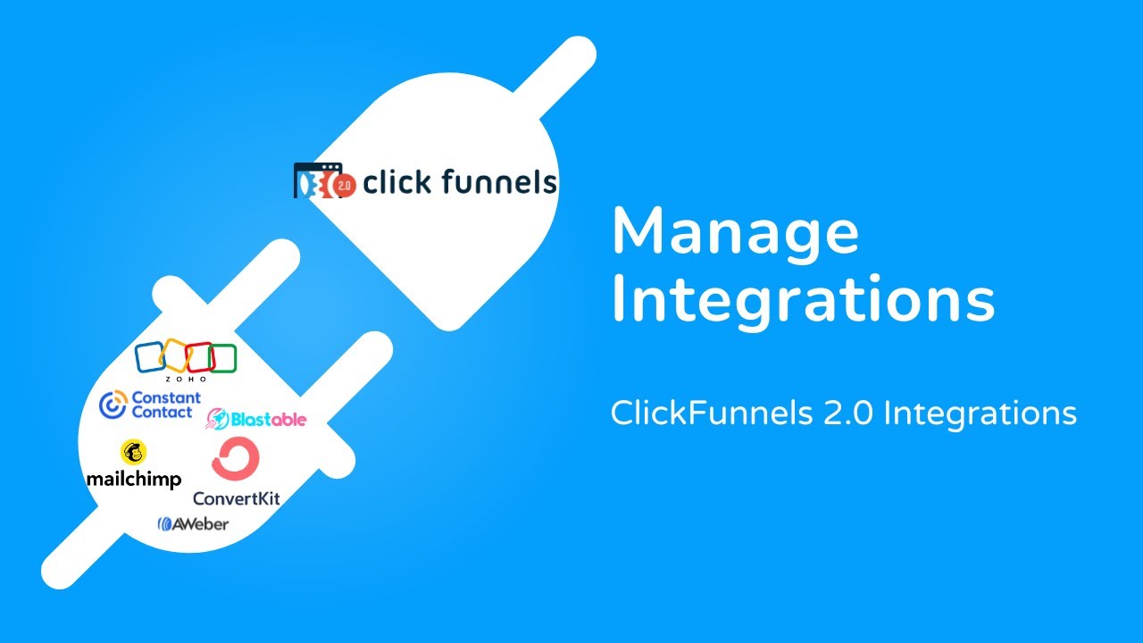 How To Manage Your Integrations Inside Of ClickFunnels 2.0 - YouTube