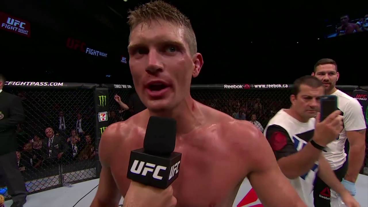 Fight Night Ottawa: Stephen Thompson and Rory MacDonald Octagon ...