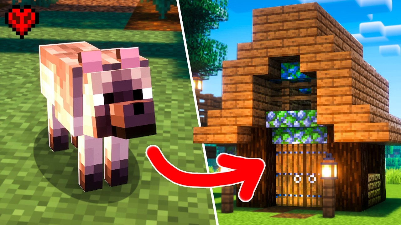 I built Houses for Every Hecking Dog in Minecraft - YouTube