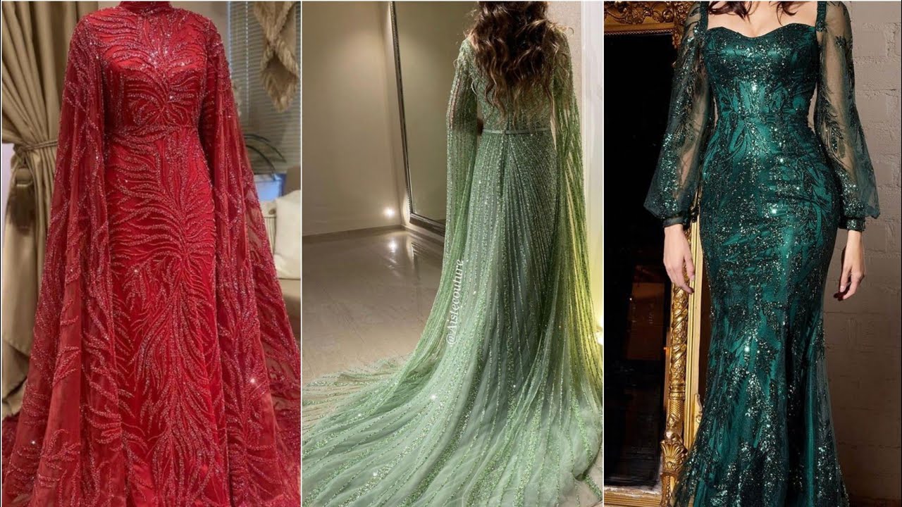 very classy beautiful sequence work bridesmaid dresses ideas # ...