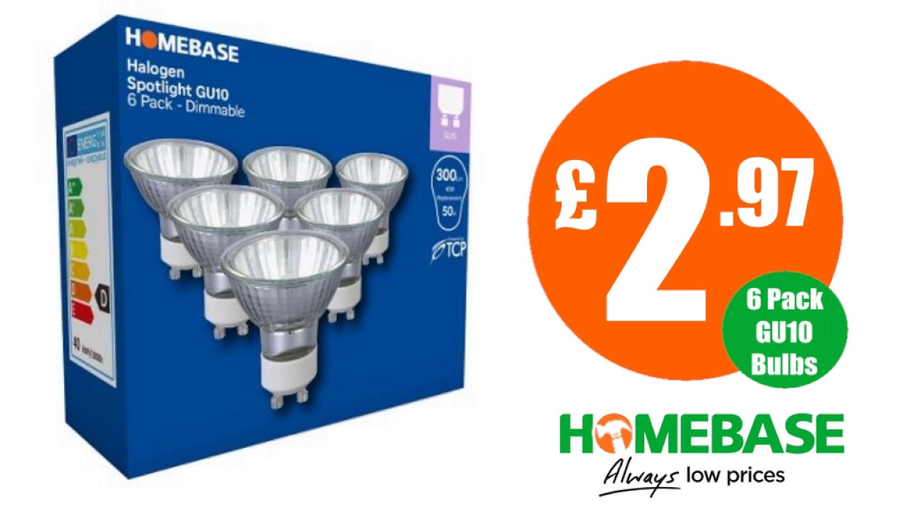 Homebase GU10 Advert - YouTube