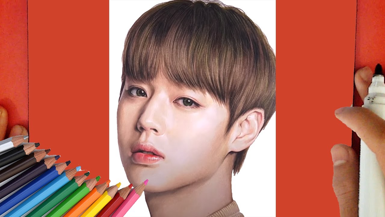 Drawing - Wanna One: 박지훈(Park Ji Hoon) - YouTube