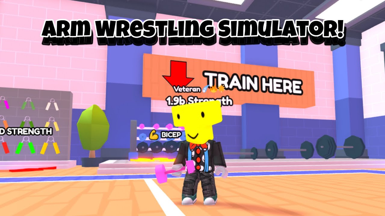 WE'RE BACK!! Arm Wrestling Simulator!! (roblox) - YouTube