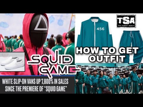 SQUID GAME COSPLAY HALLOWEEN COSTUME,HOW TO WEAR OUTFIT LIKE GI-HUN W ...