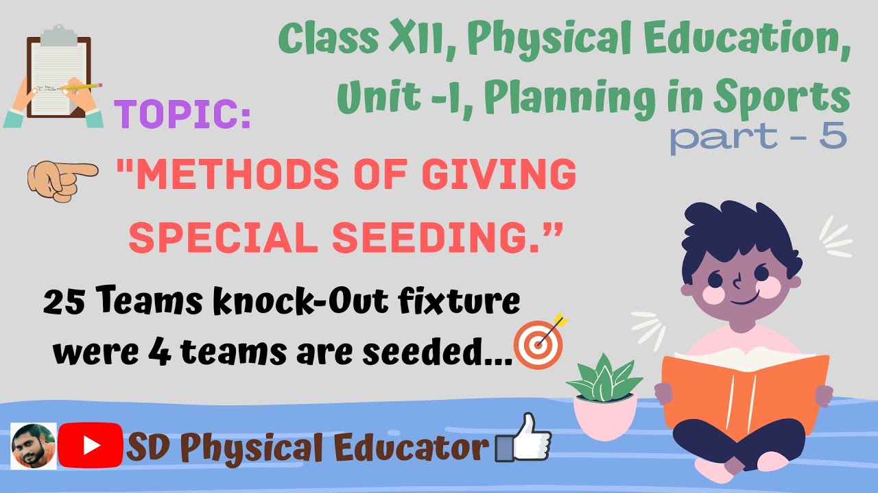 Methods of Giving Special Seeding | Fixture of 25 Teams where 4 are ...