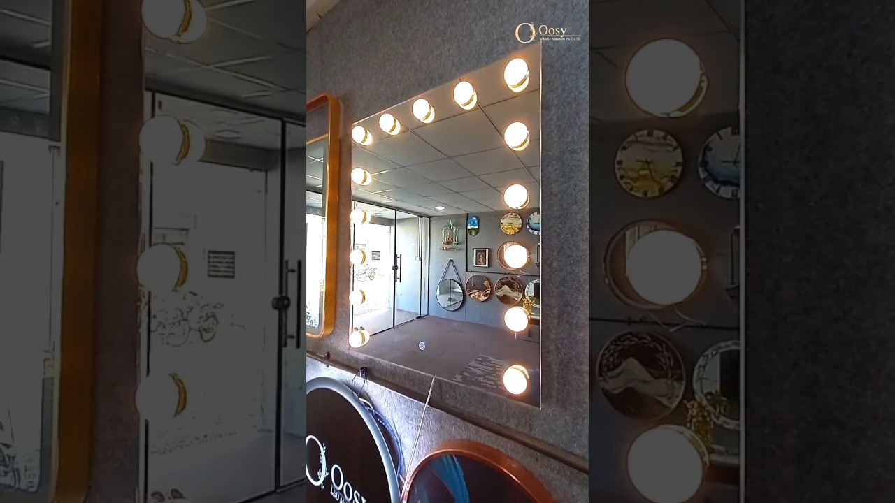 Hollywood/Bollywood Led Mirror (Oosy Smart Mirror Pvt.Ltd.) #youtube # ...