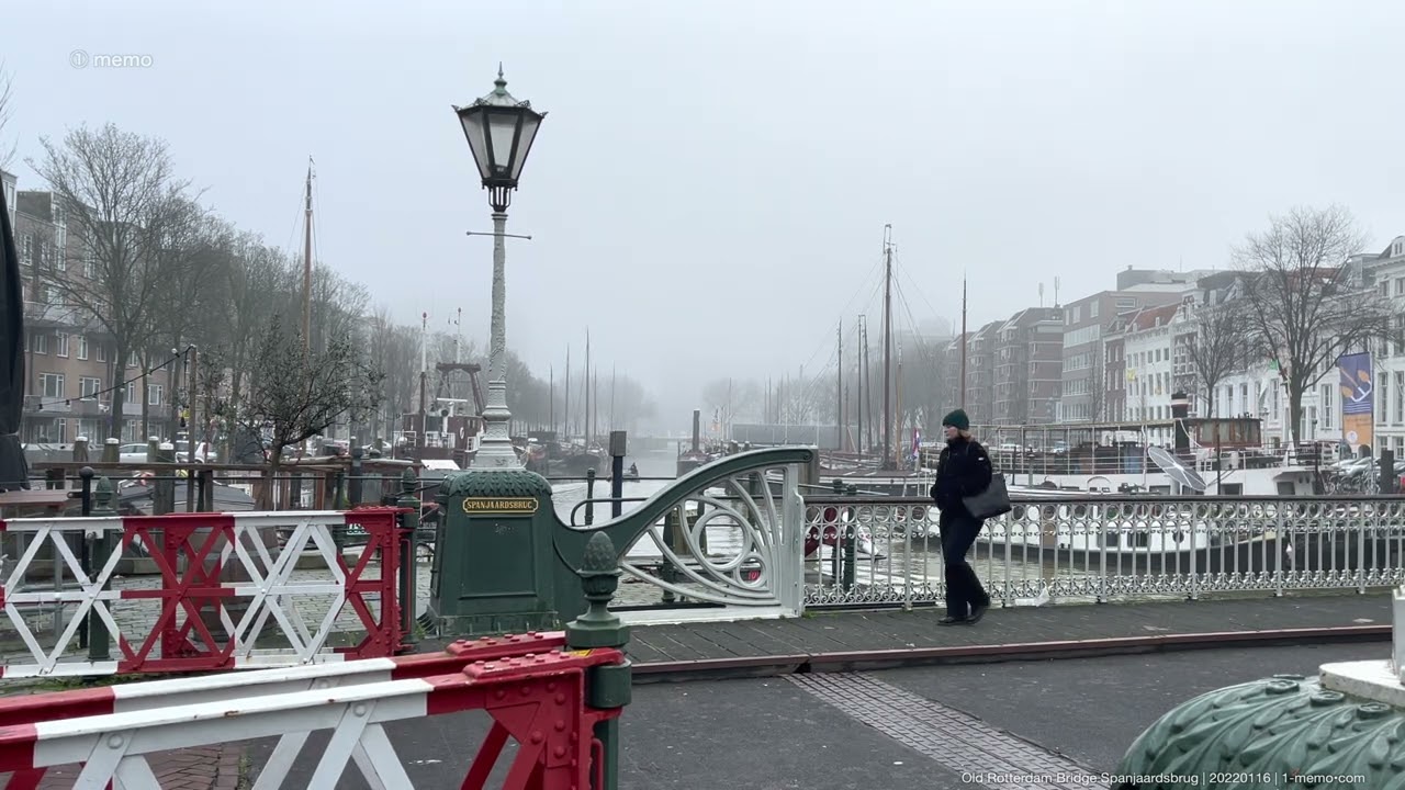 Old Rotterdam Bridge Spanjaardsbrug | 20220116 - YouTube