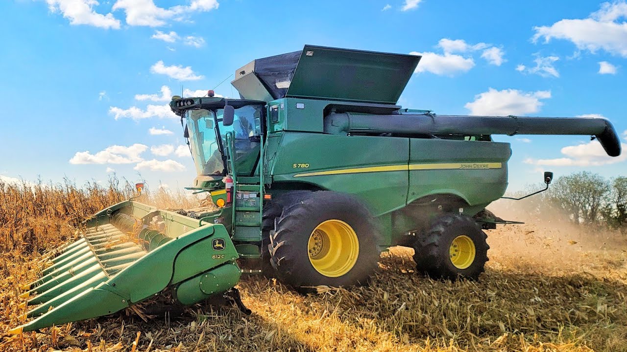 Never Park a Tractor behind the Combine - YouTube