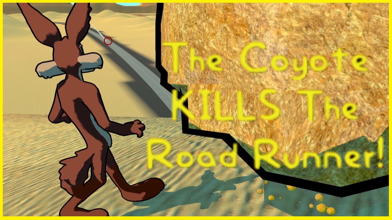 The Coyote KILLS The Road Runner! - Indie Horror Game - No Commentary ...