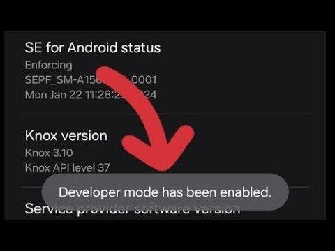 How to Enable Developer Mode - YouTube