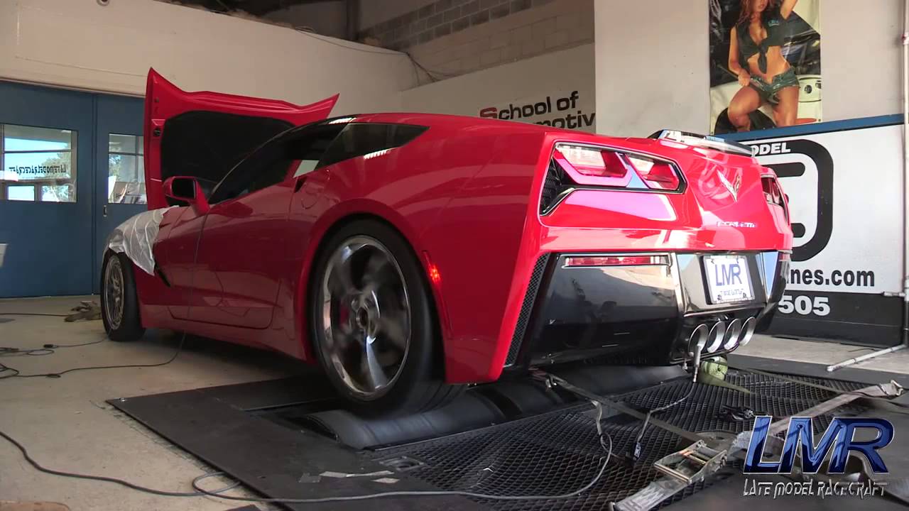 502rwhp 668rwhp on nitrous C7 Corvette - YouTube